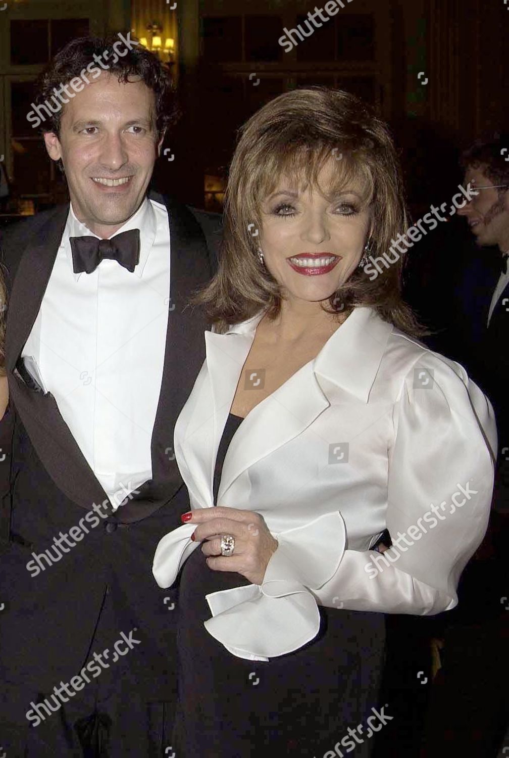 Joan Collins Sacha Newley Tara Newley Editorial Stock Photo - Stock ...