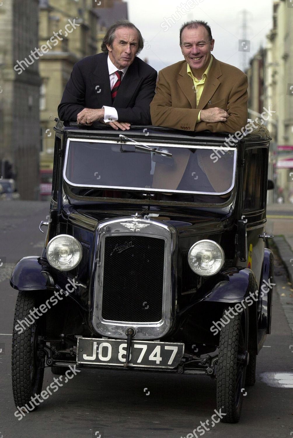 Jackie Stewart Stagecoach Owner Brian Souter Editorial Stock Photo ...