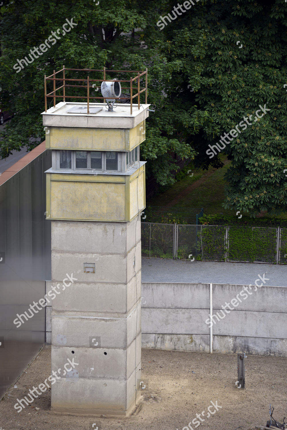 View Observation Tower Over Former Watchtower Editorial Stock Photo ...