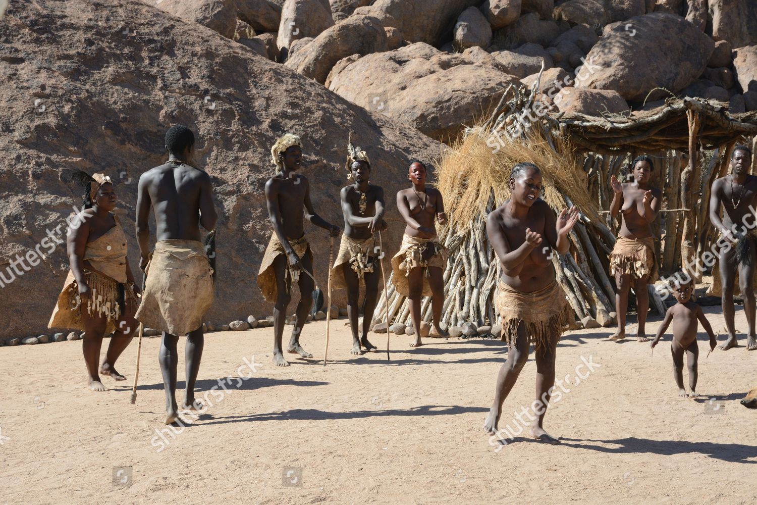 Traditional Dance Damara People Damara Living Editorial Stock Photo ...
