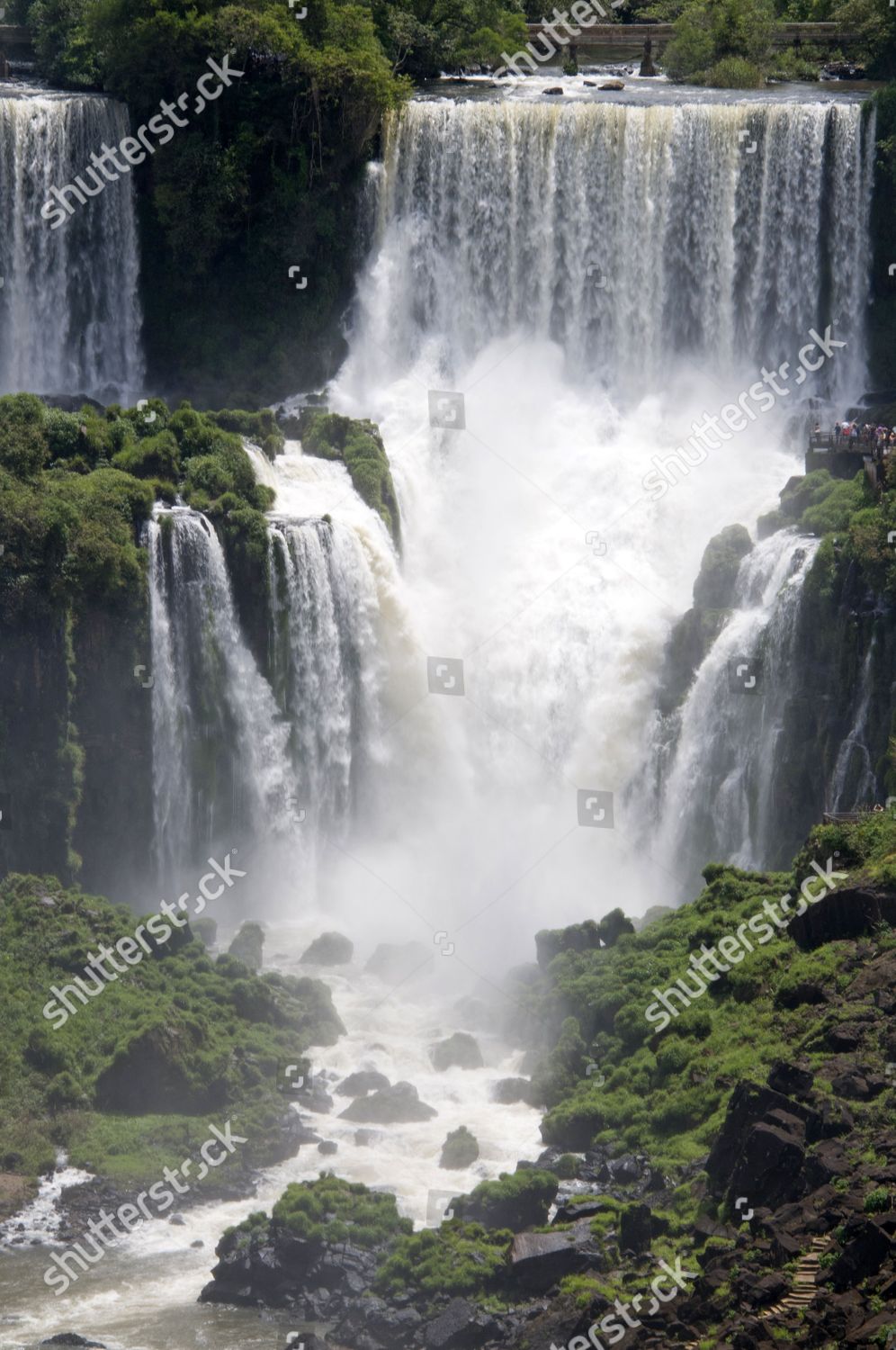 Bossetti Waterfalls Brazilian Side Iguazu Waterfalls Editorial Stock ...