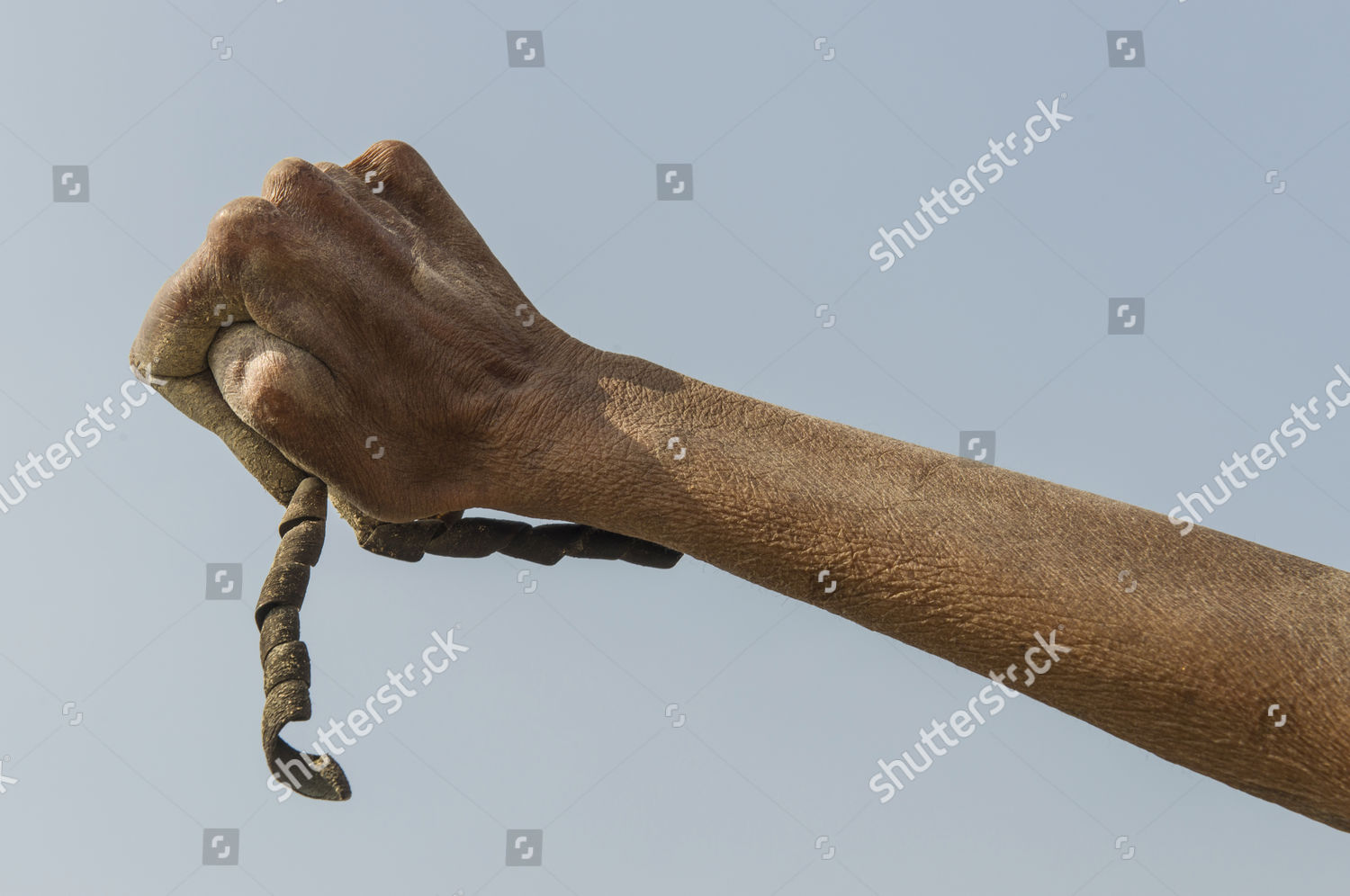 Crippled Hand Shiva Sadhu Juna Akhara Editorial Stock Photo - Stock ...