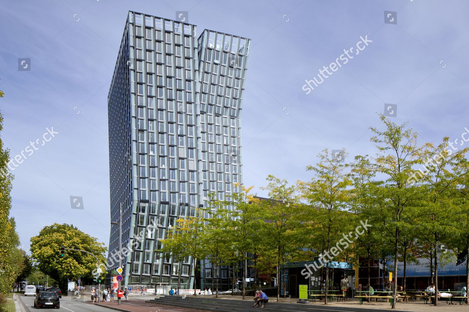 Tanzende Tuerme Dancing Towers Reeperbahn Editorial Stock Photo - Stock ...