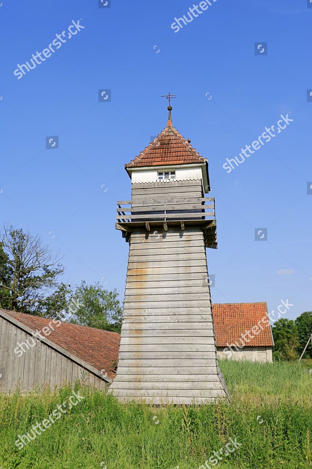 Brine Storage Tower Gottesgabe Saline Editorial Stock Photo - Stock ...