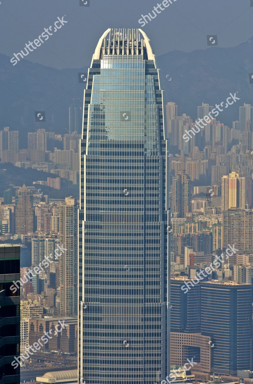 Two International Finance Centre 2ifc Skyscraper Editorial Stock Photo ...