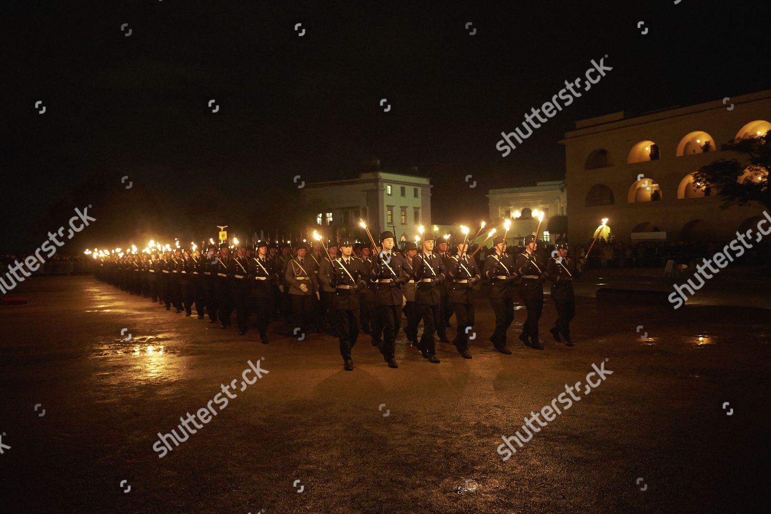 Farewell Ceremony Heeresfuehrungskommando German Army Command Editorial ...