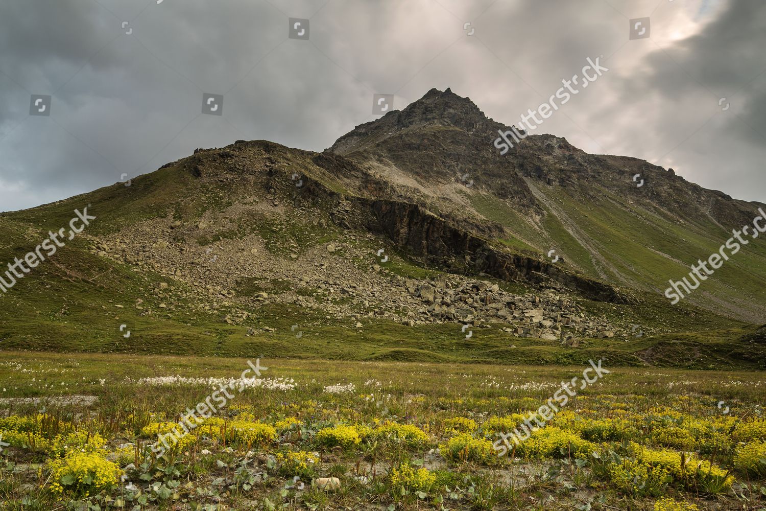Raised Mire Breites Wasser Rain Clouds Editorial Stock Photo - Stock ...