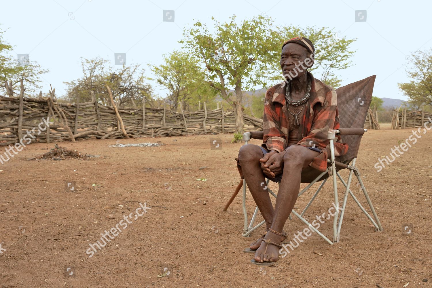 Chief Hikuminue Kapika Chief Namibian Himba Editorial Stock Photo ...