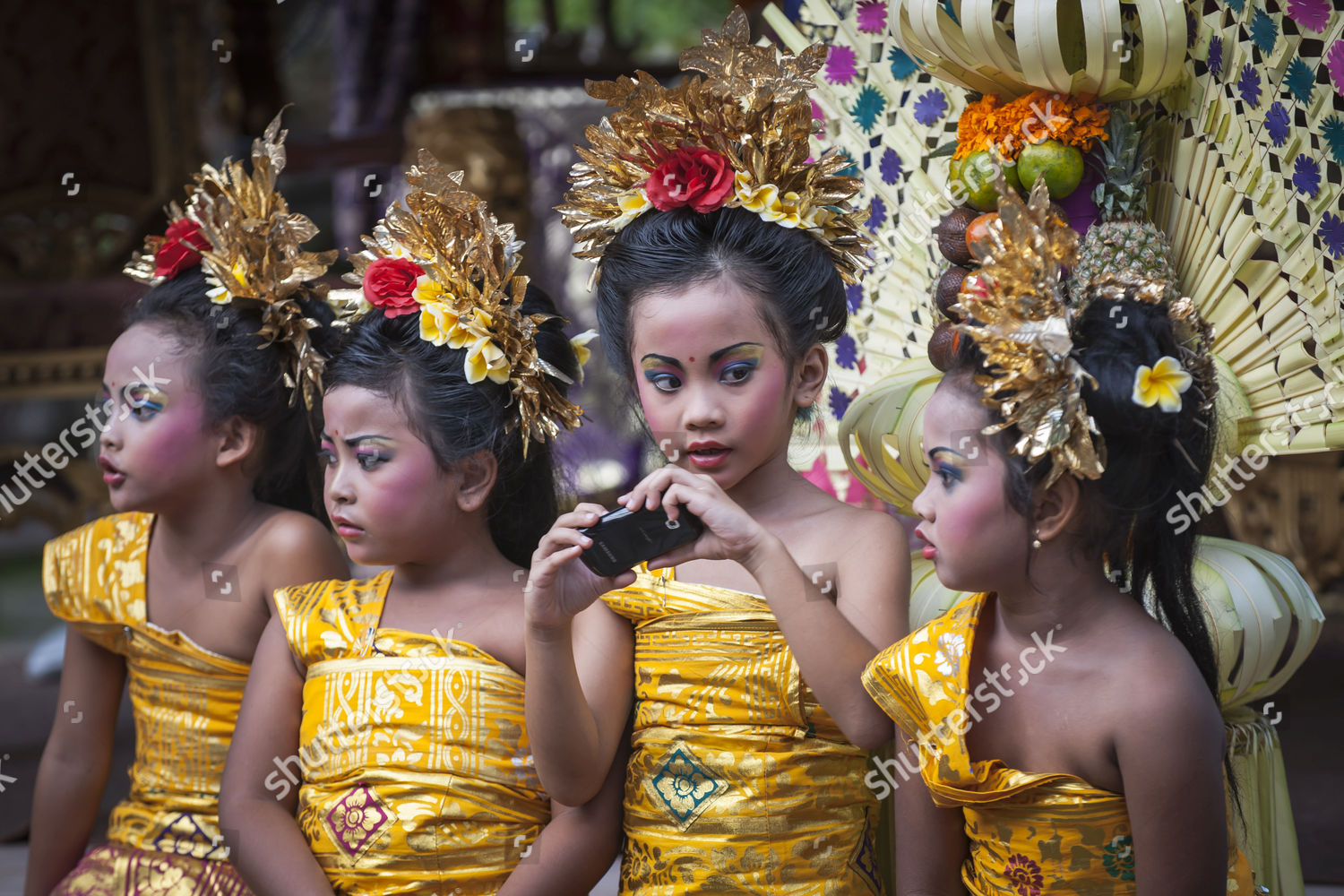 Girls Barong Dance Editorial Stock Photo - Stock Image | Shutterstock