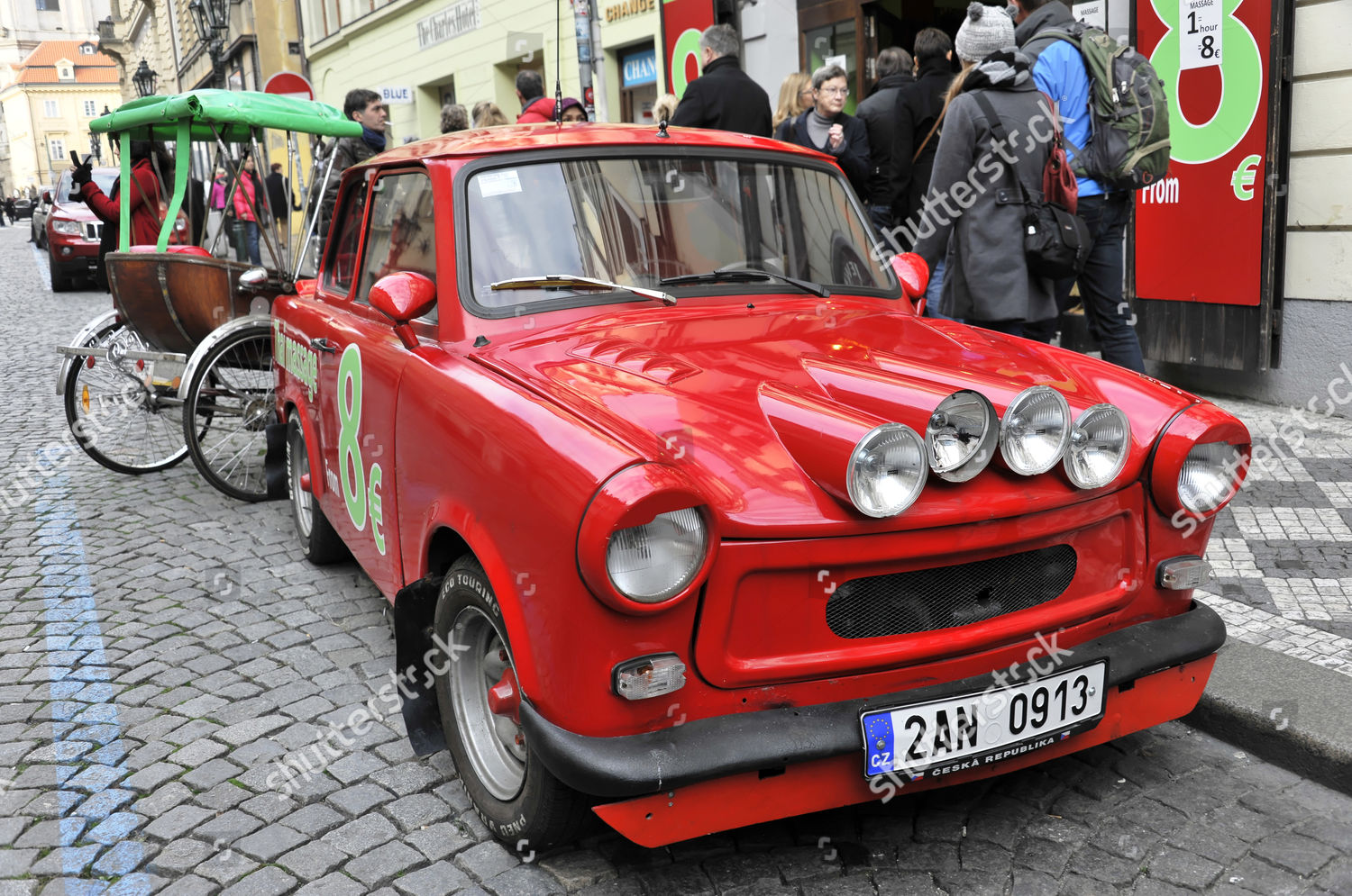 Trabbi Car City Tours Editorial Stock Photo - Stock Image | Shutterstock