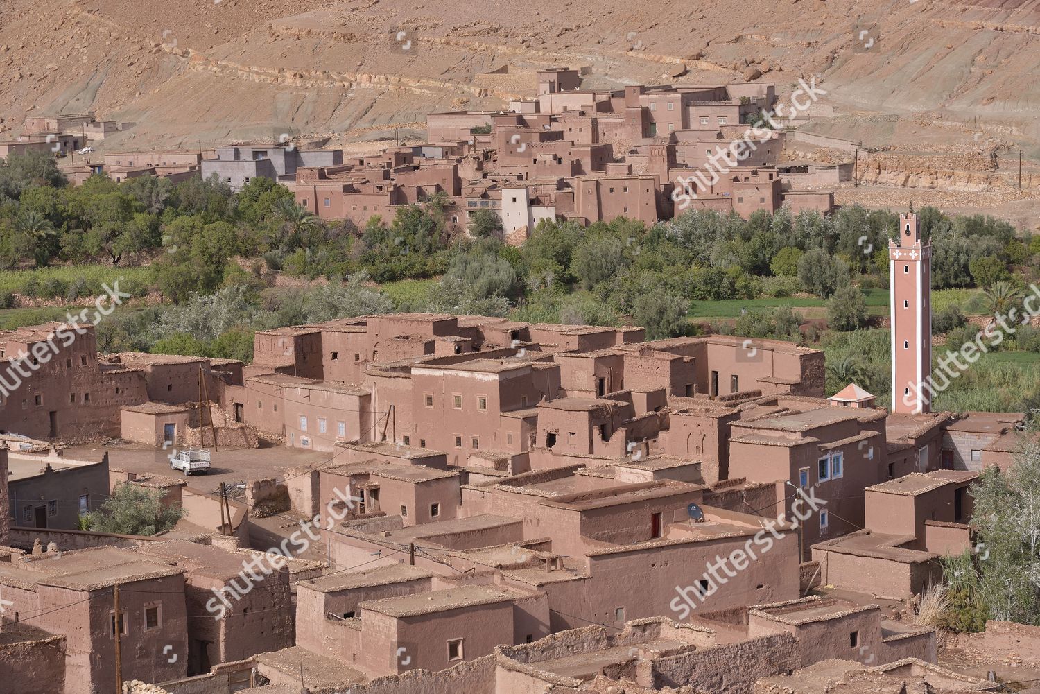 Ksar Fortified City Road Kasbahs Editorial Stock Photo - Stock Image ...