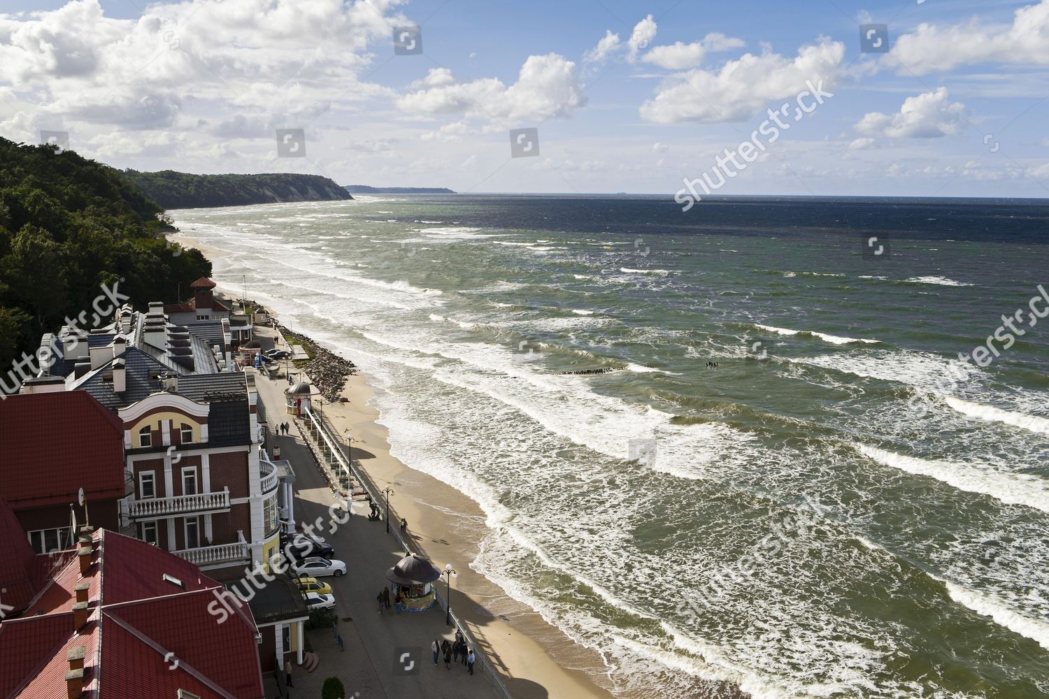 Beach Beach Promenade Editorial Stock Photo - Stock Image | Shutterstock