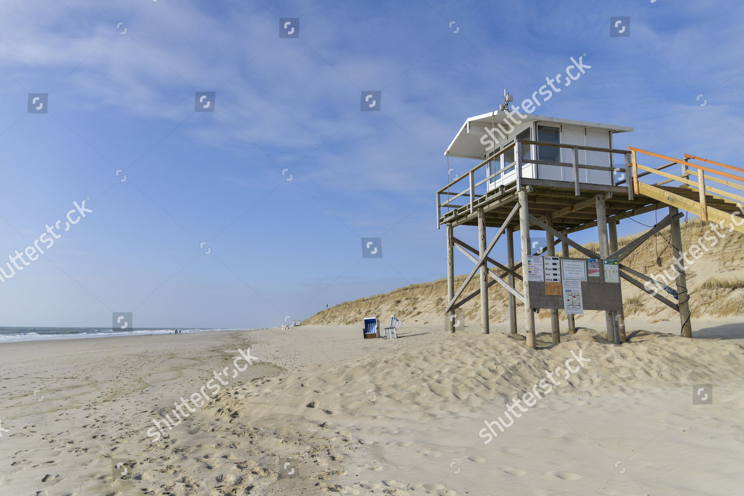 Dlrg Tower Lifeguard Tower German Life Editorial Stock Photo - Stock ...