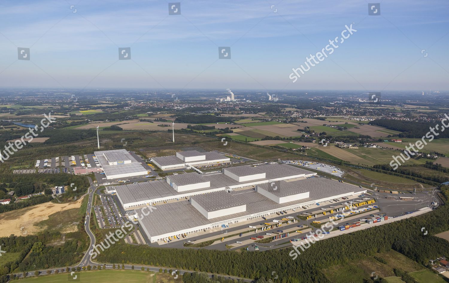 Aerial View International Ikea Logistics Center Editorial Stock Photo ...