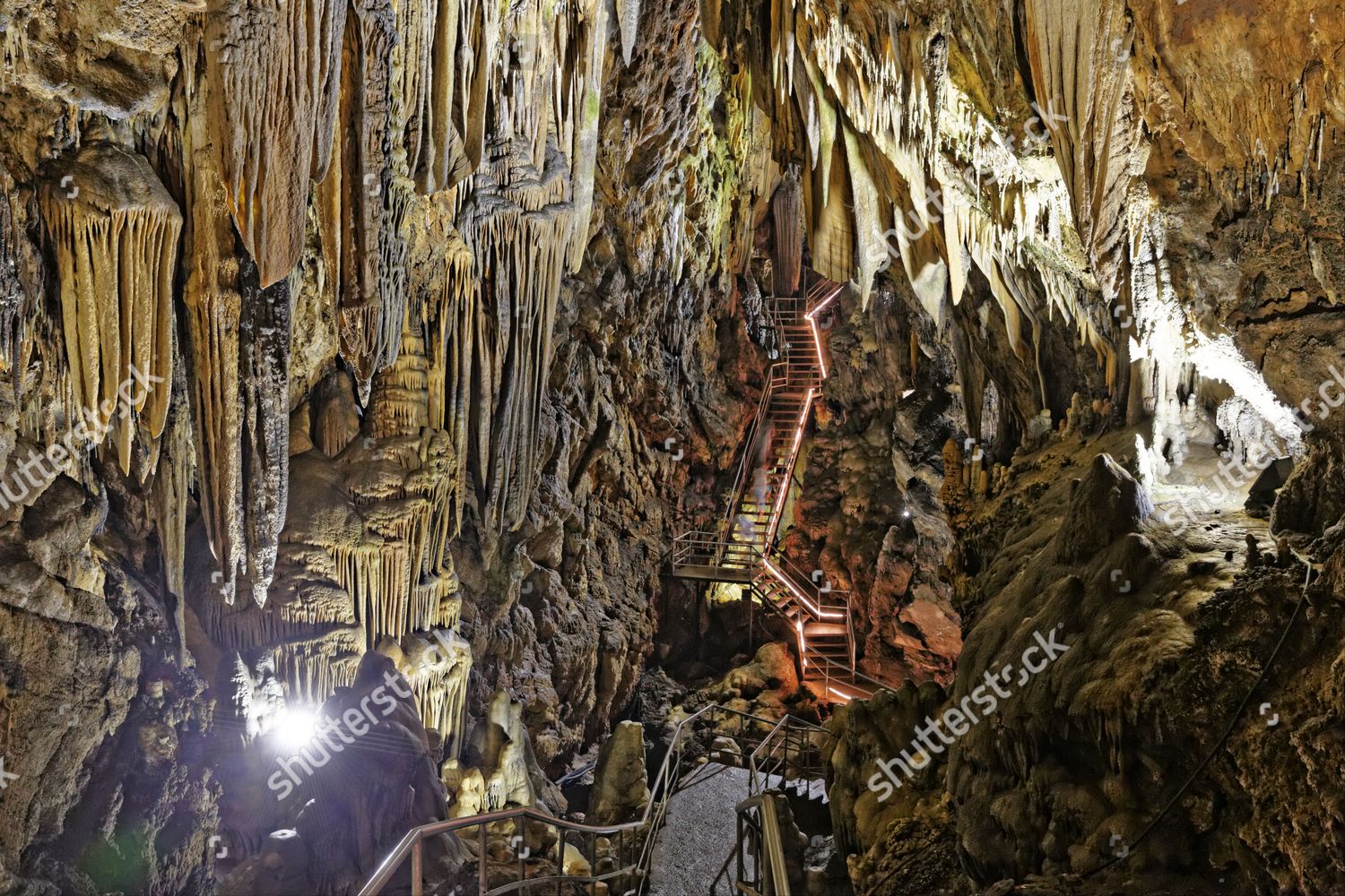 Dim Stalactite Cave Dimcay Valley Alanya Editorial Stock Photo - Stock ...