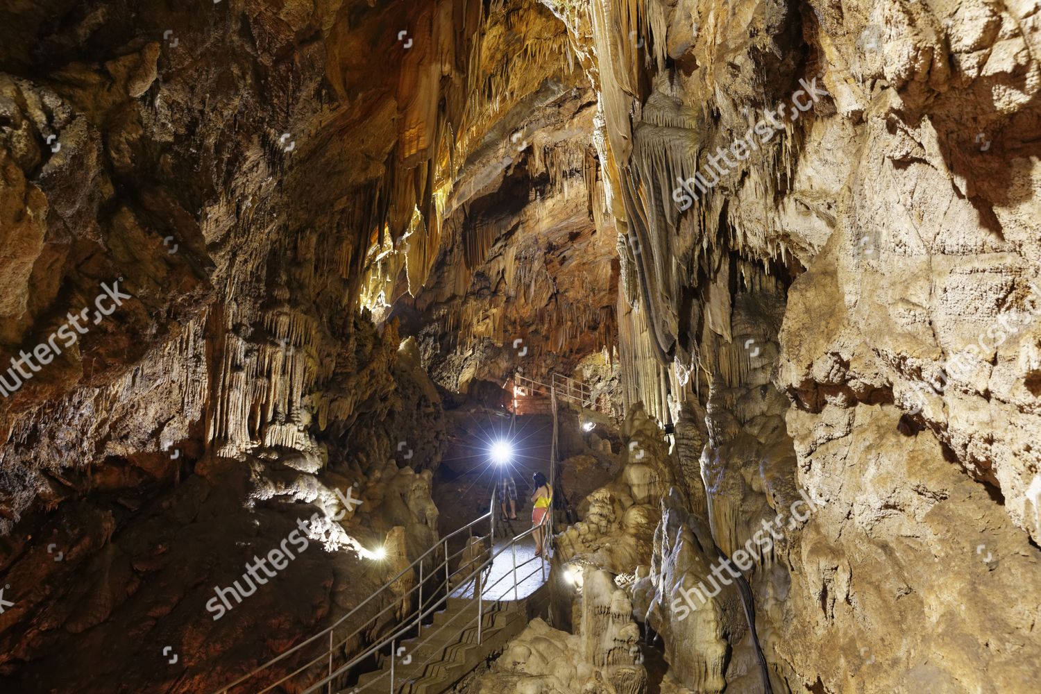 Dim Stalactite Cave Dimcay Valley Alanya Editorial Stock Photo - Stock ...