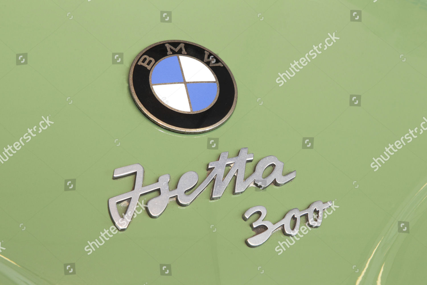 Lettering On Car Logo Bmw Isetta Editorial Stock Photo - Stock Image ...