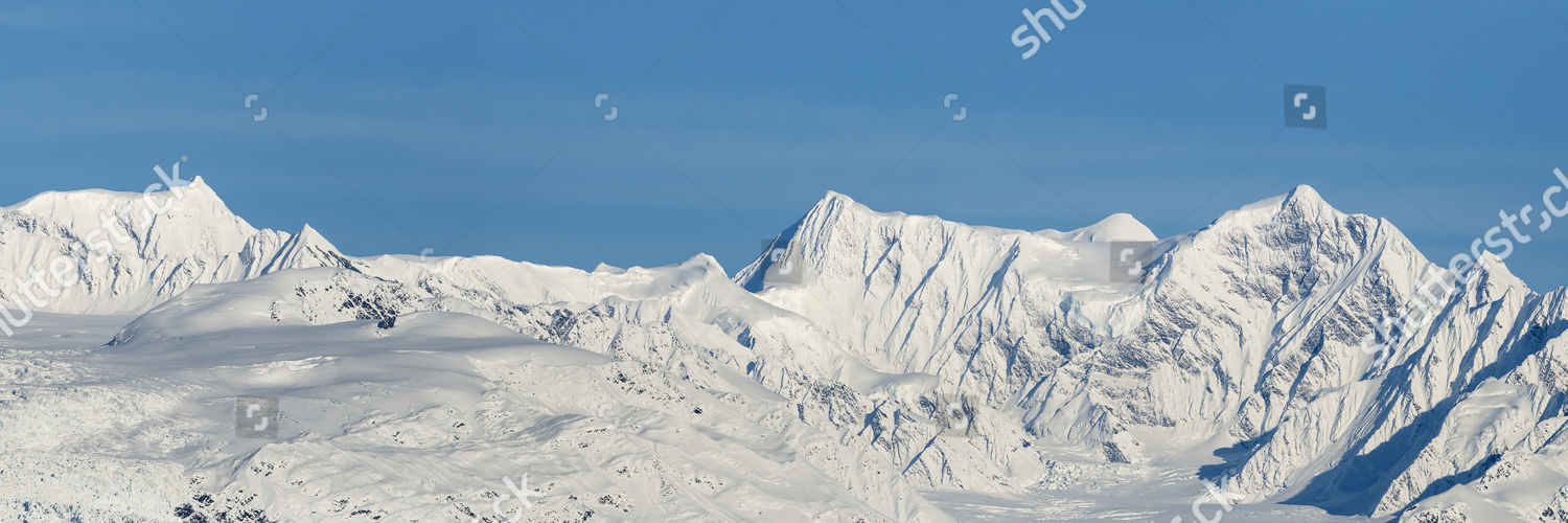Mt Gilbert Lewis Chugach Mountains Alaska Editorial Stock Photo - Stock ...