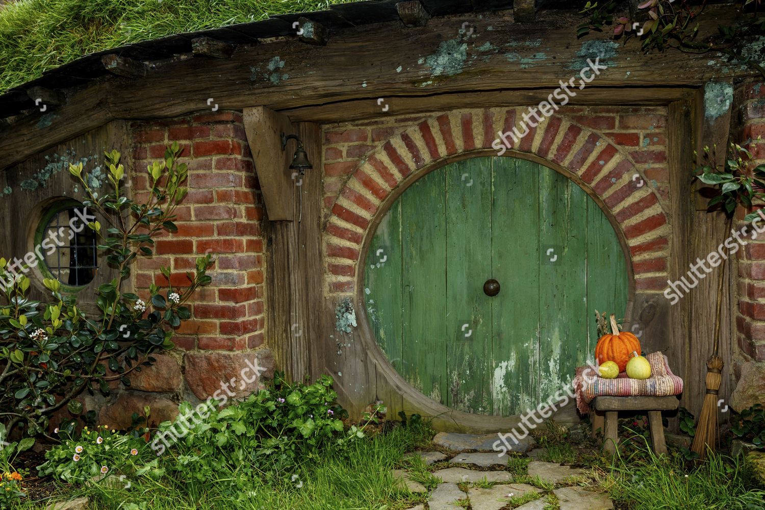 Hobbithole Hobbiton Location Lord Rings Hobbit Editorial Stock Photo ...