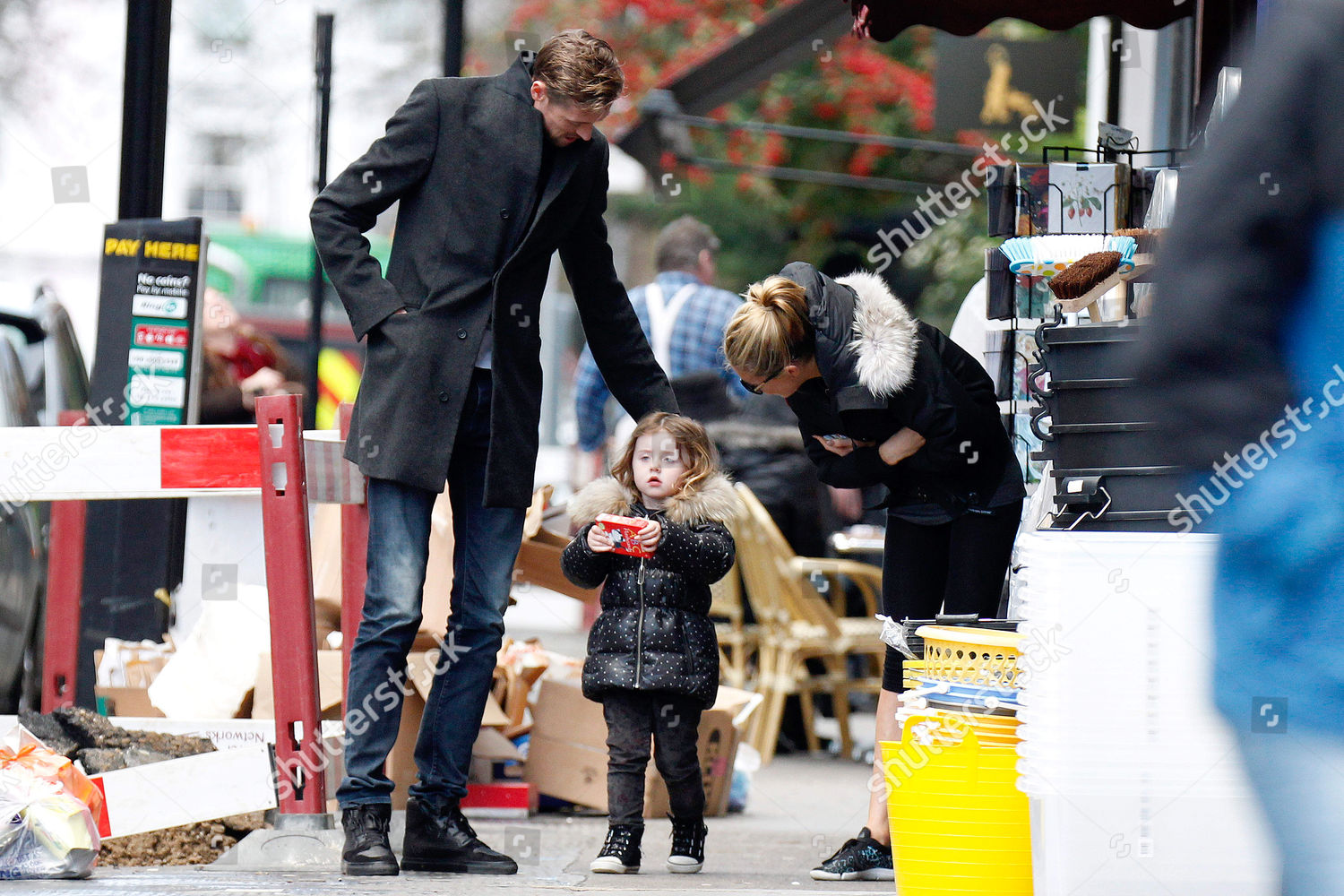 Peter Crouch Sophia Ruby Crouch Abigail Editorial Stock Photo - Stock ...