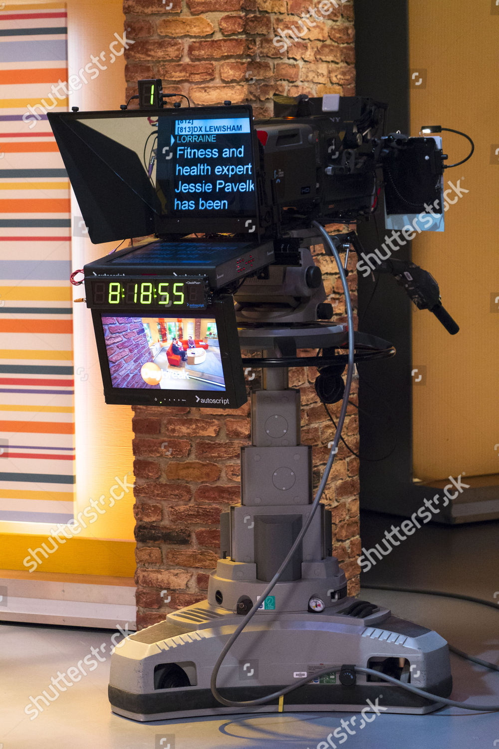 Autocue Machine Camera Editorial Stock Photo - Stock Image | Shutterstock