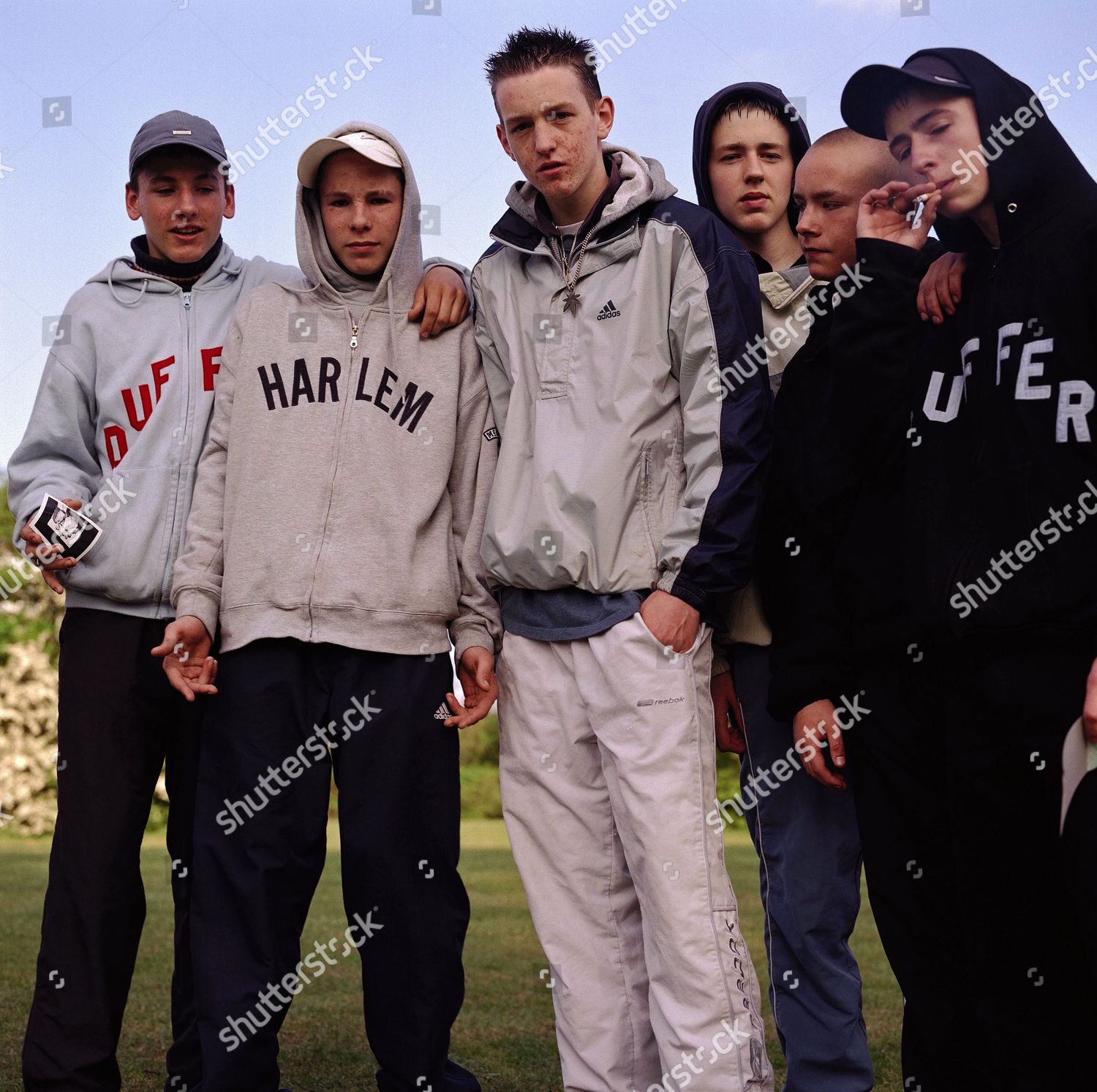 Group Young Teenage Boys Park Uk Editorial Stock Photo - Stock Image ...