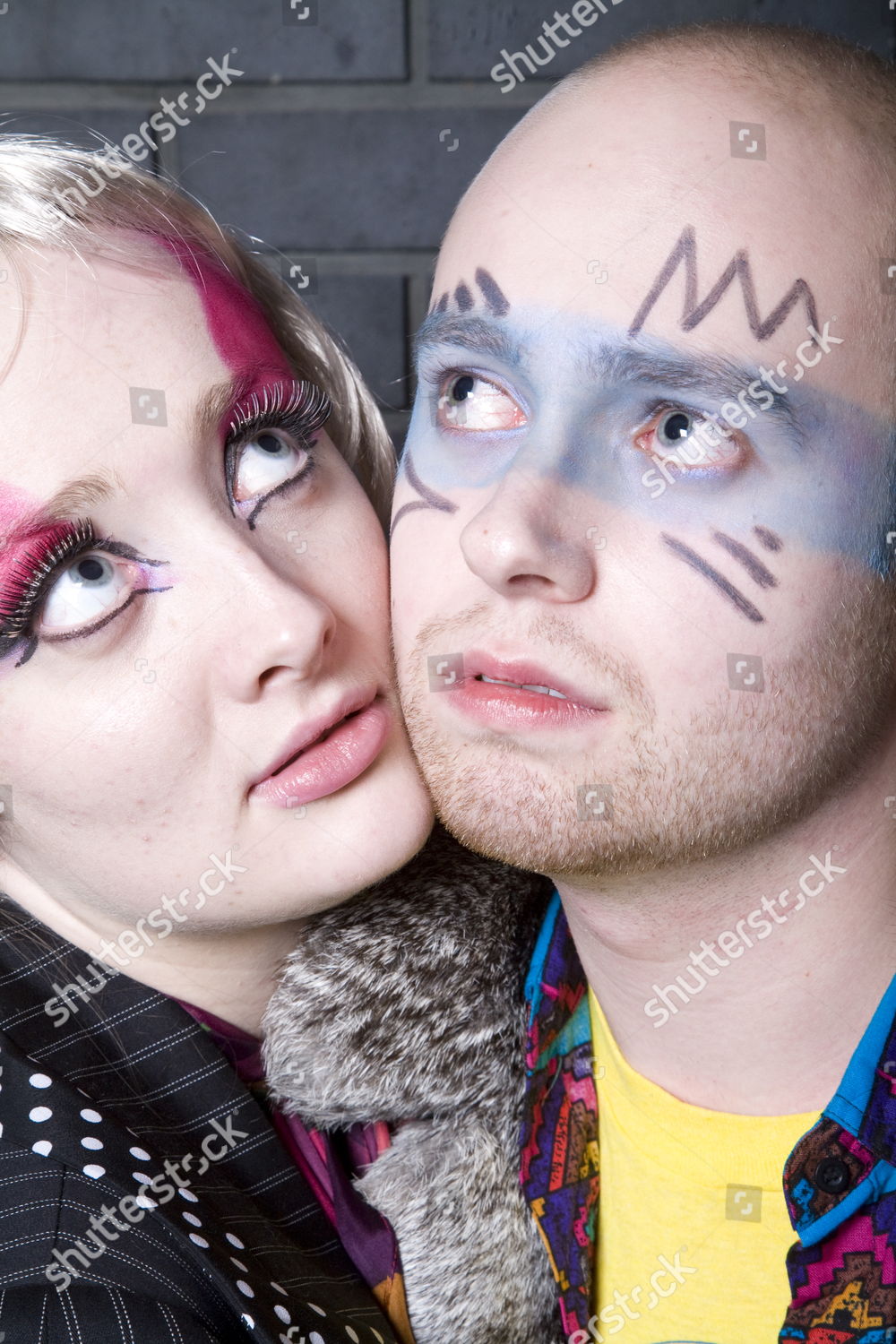 Nu Rave Couple Outside Boombox Hoxton Editorial Stock Photo - Stock ...