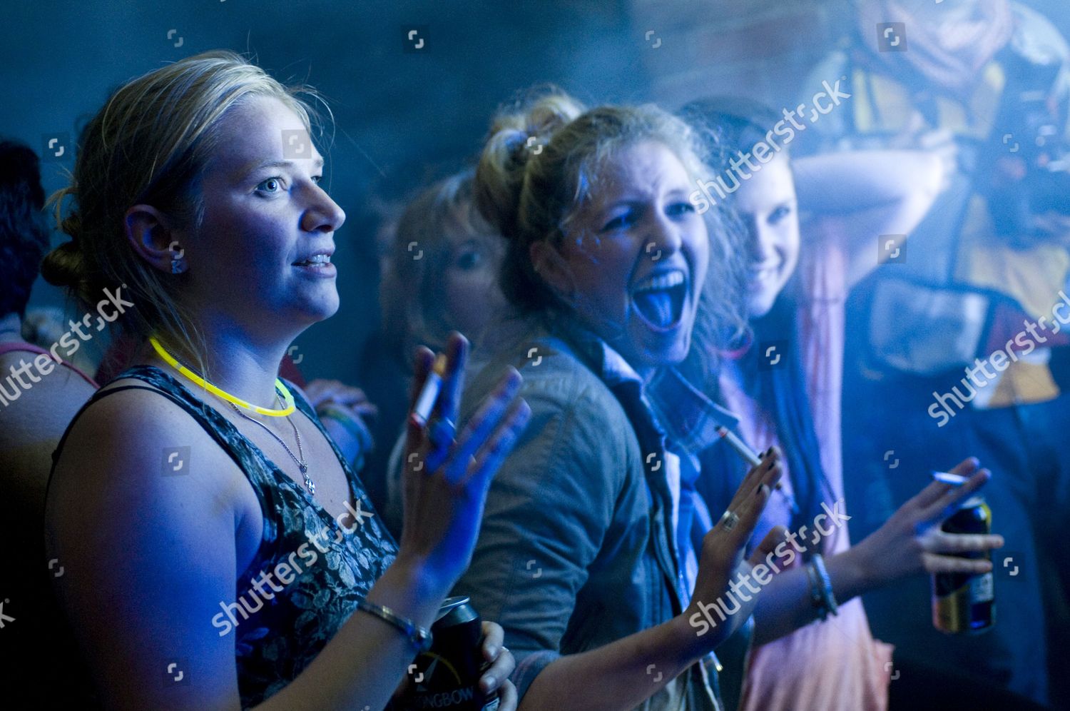 Females Dancing Crowd Free Range Festival Editorial Stock Photo - Stock ...