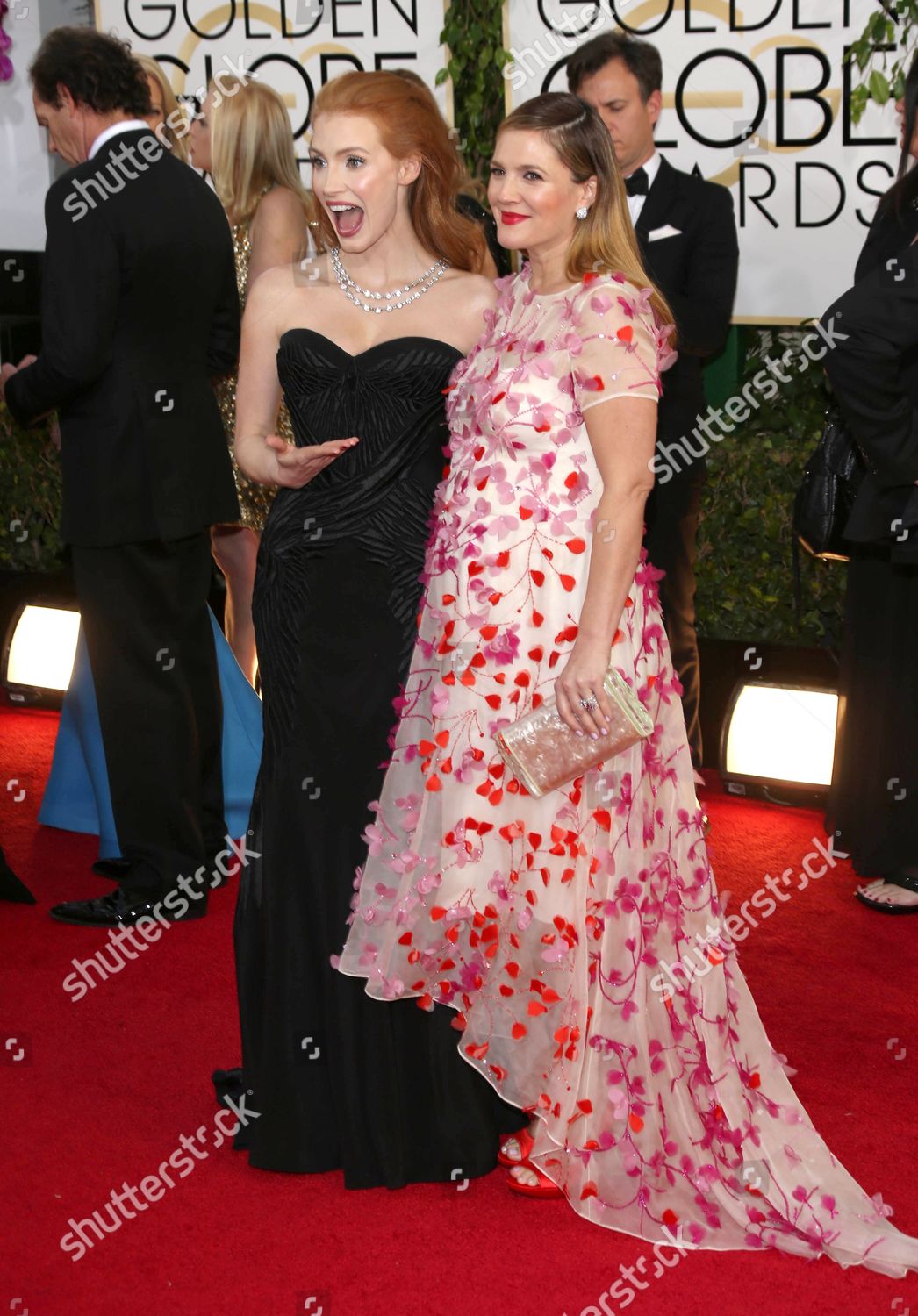 Jessica Chastain Drew Barrymore Editorial Stock Photo - Stock Image ...
