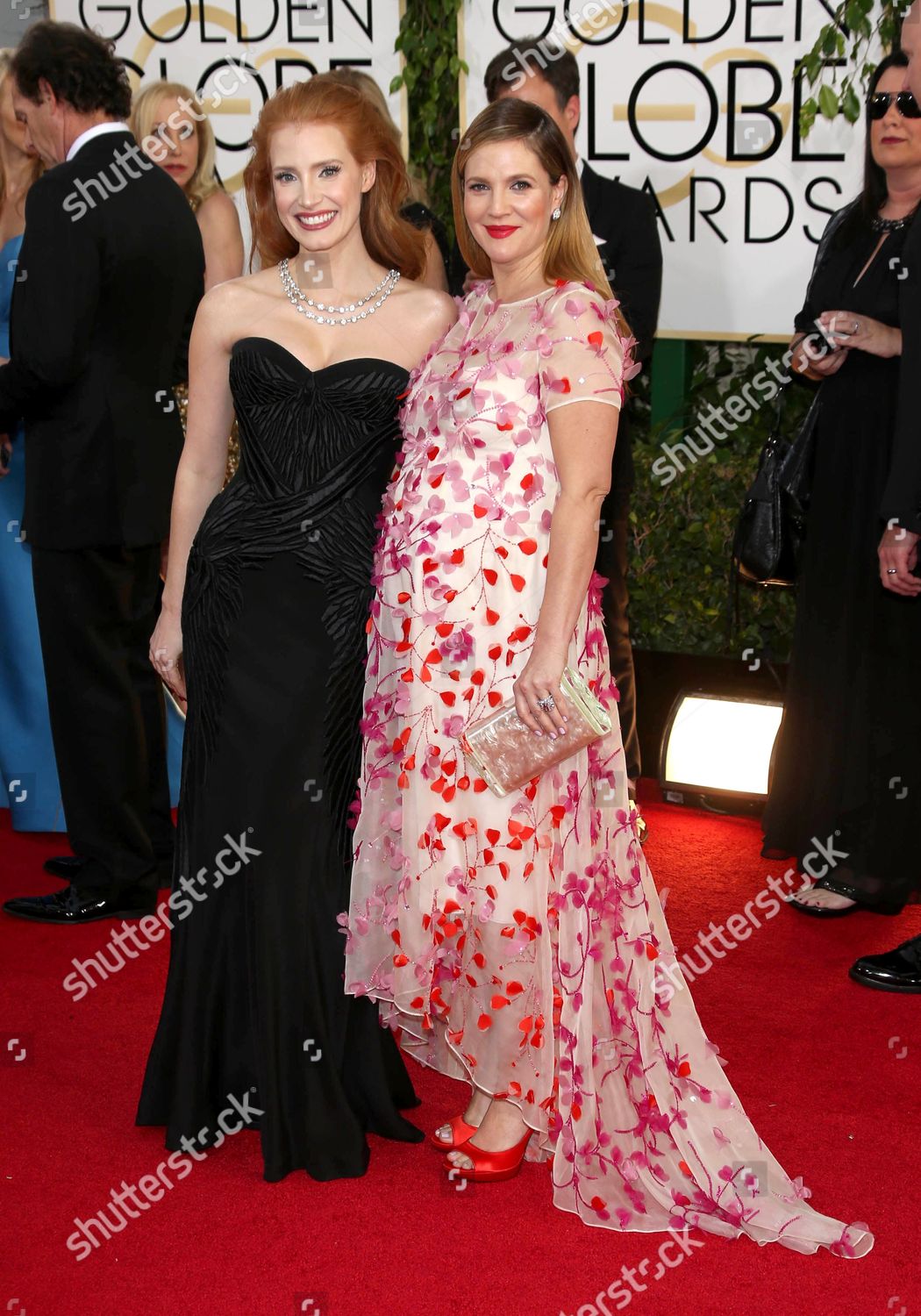 Jessica Chastain Drew Barrymore Editorial Stock Photo - Stock Image ...