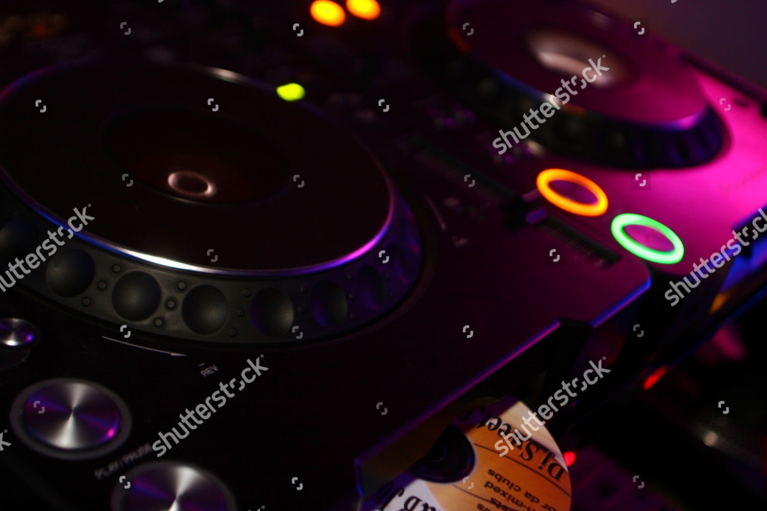 Cd Mixing Decks Uk Editorial Stock Photo - Stock Image | Shutterstock
