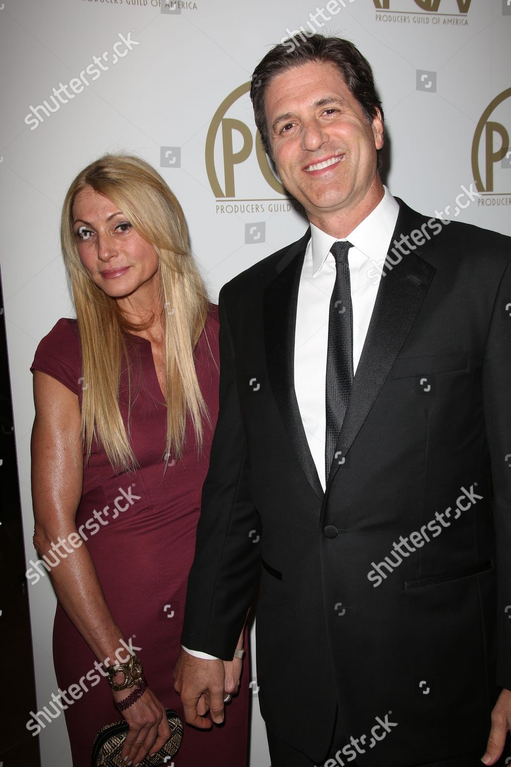 Steven Levitan Wife Krista Levitan Editorial Stock Photo - Stock Image ...