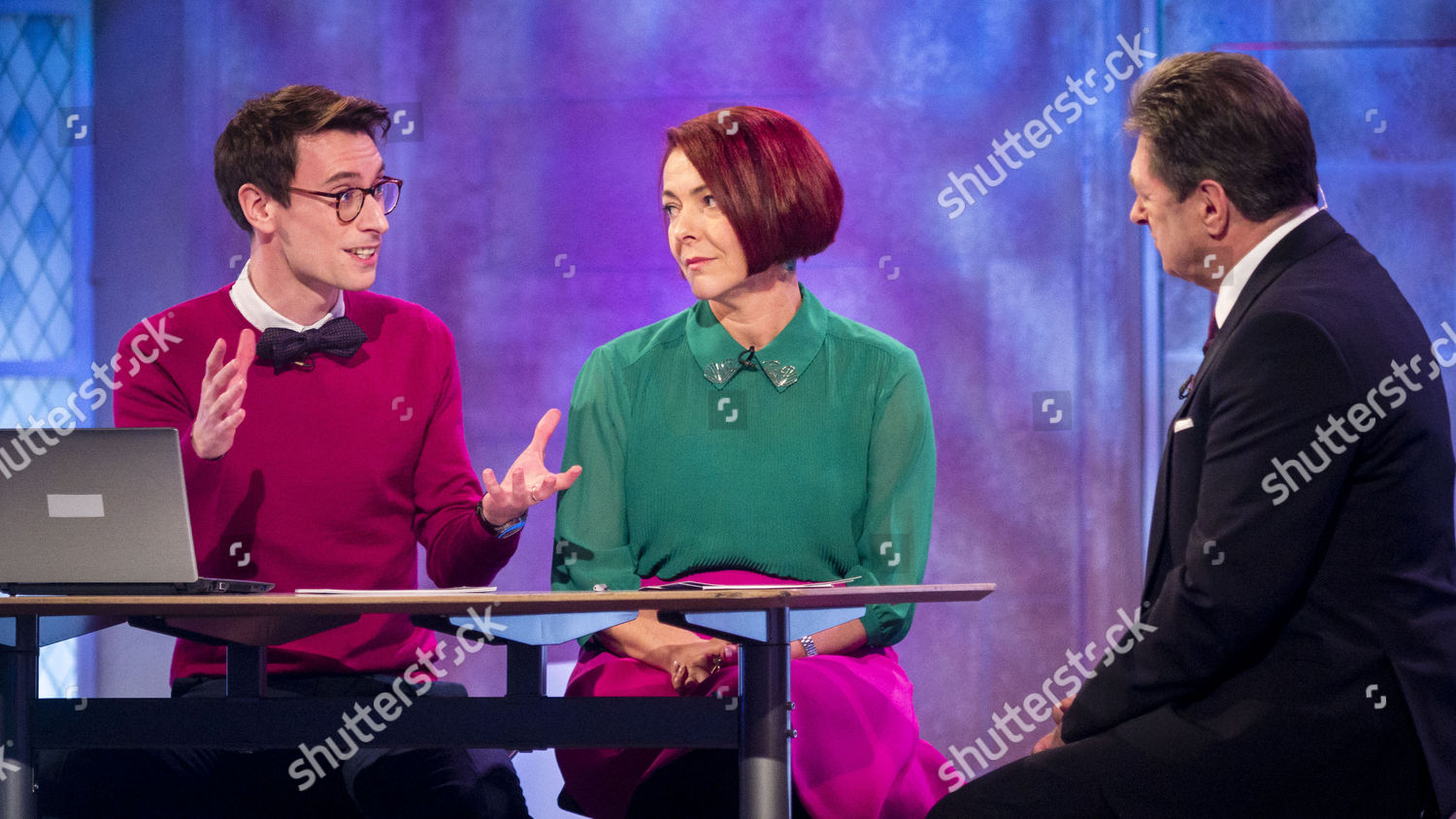 Kevin Poulter Fiona Foster Alan Titchmarsh Editorial Stock Photo ...