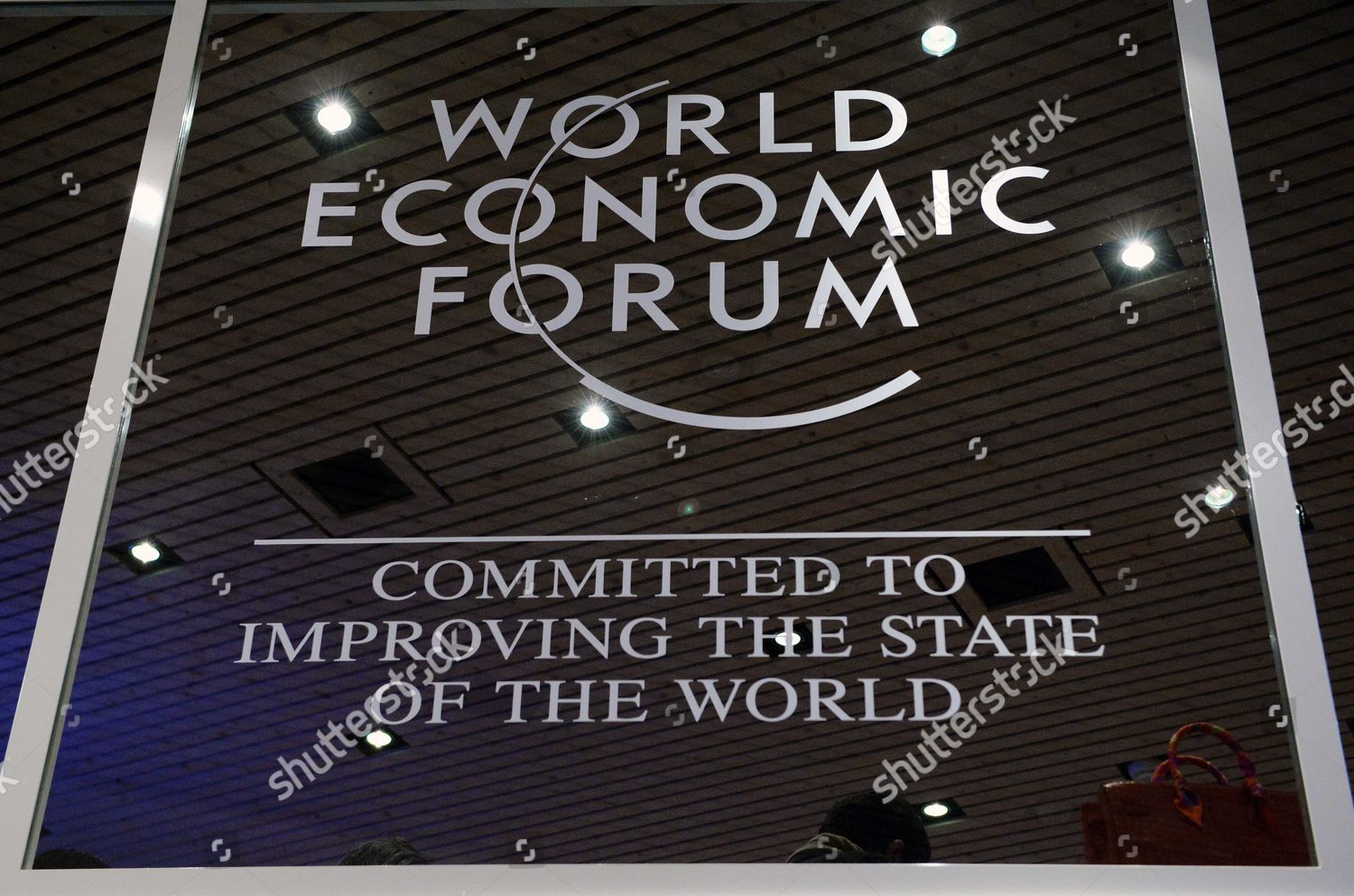 Logo World Economic Forum Editorial Stock Photo - Stock Image ...