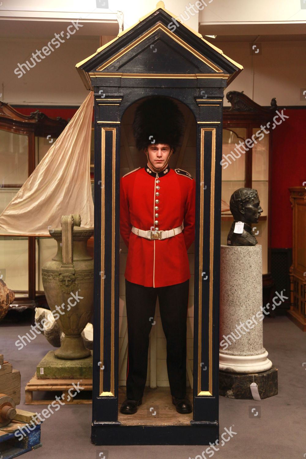 Royal Sentry Box Used By Soldiers Editorial Stock Photo - Stock Image ...