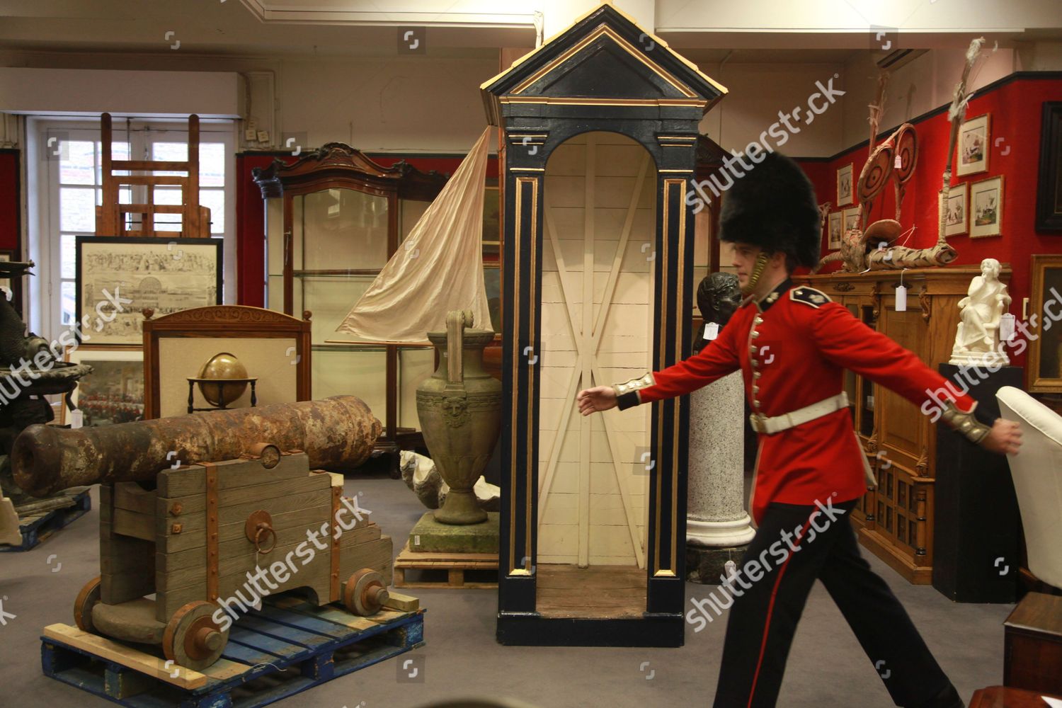 Royal Sentry Box Used By Soldiers Editorial Stock Photo - Stock Image ...