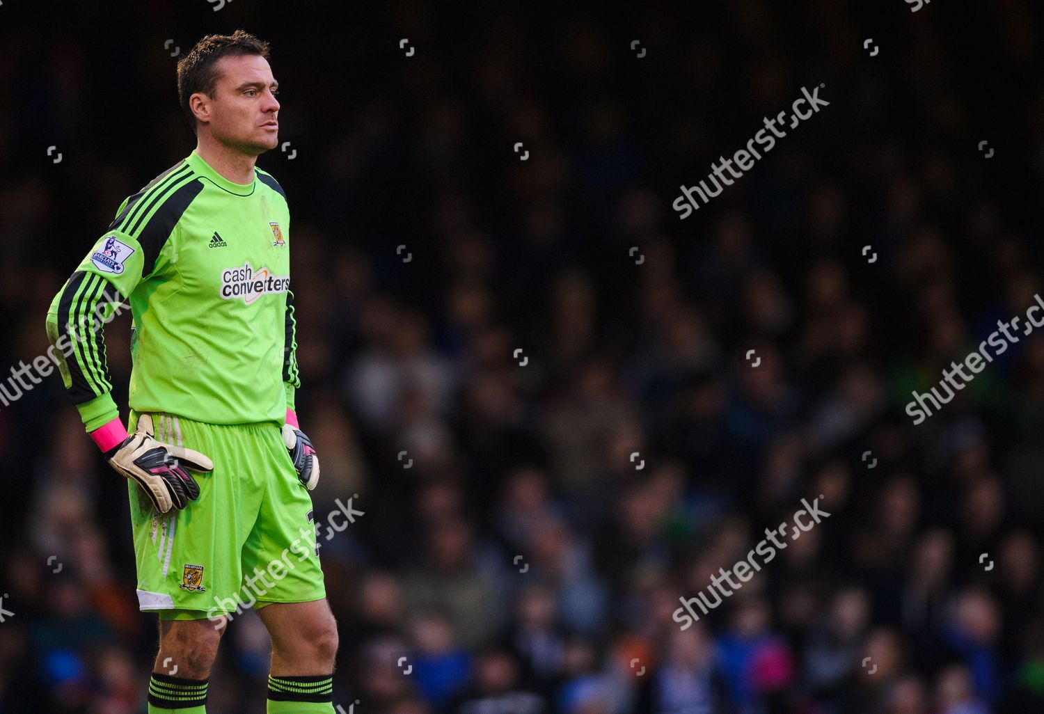 Hull City Goalkeeper Steve Harper Editorial Stock Photo - Stock Image ...