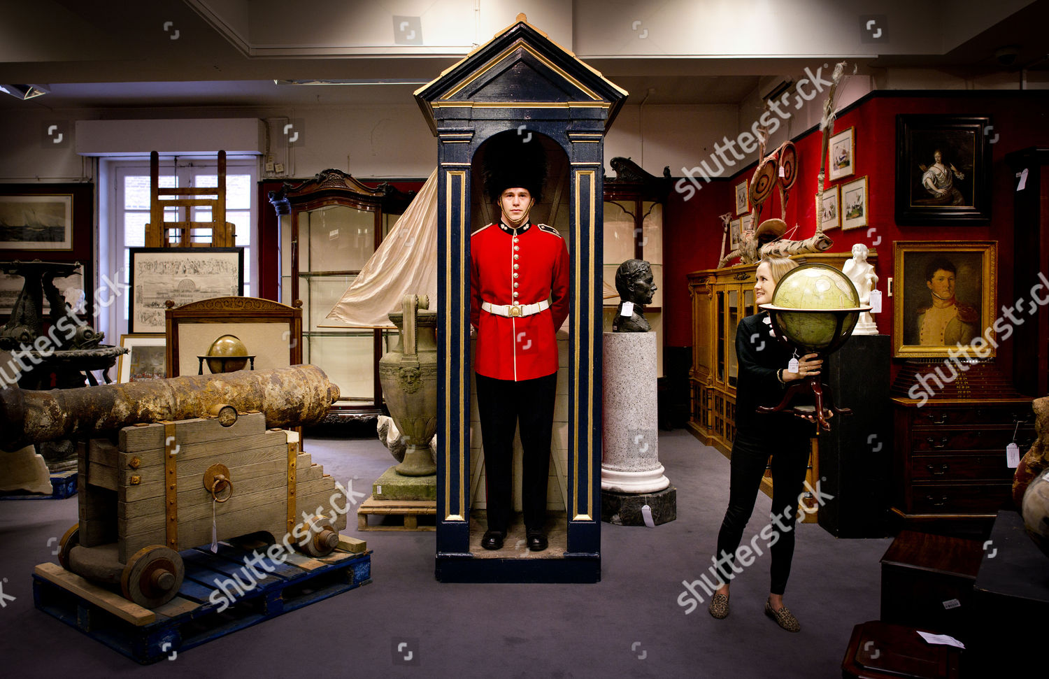 Royal Sentry Box Used By Soldiers Editorial Stock Photo - Stock Image ...