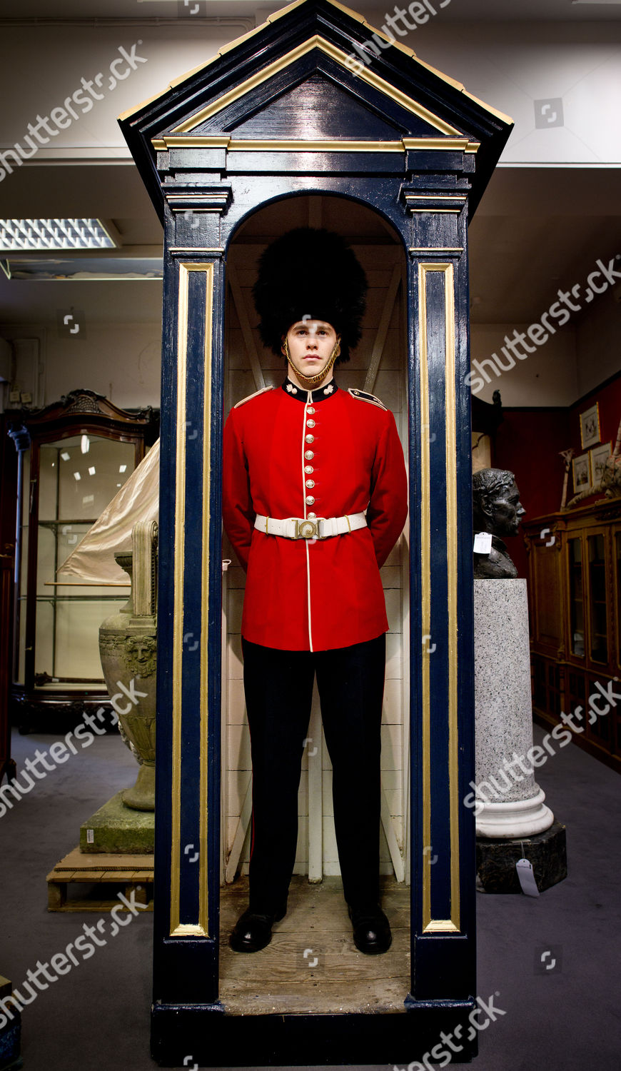 Royal Sentry Box Used By Soldiers Editorial Stock Photo - Stock Image ...