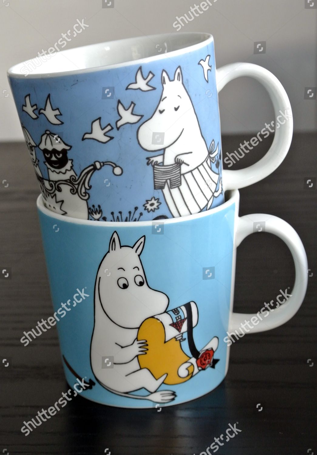 Moomin Cups Editorial Stock Photo - Stock Image | Shutterstock