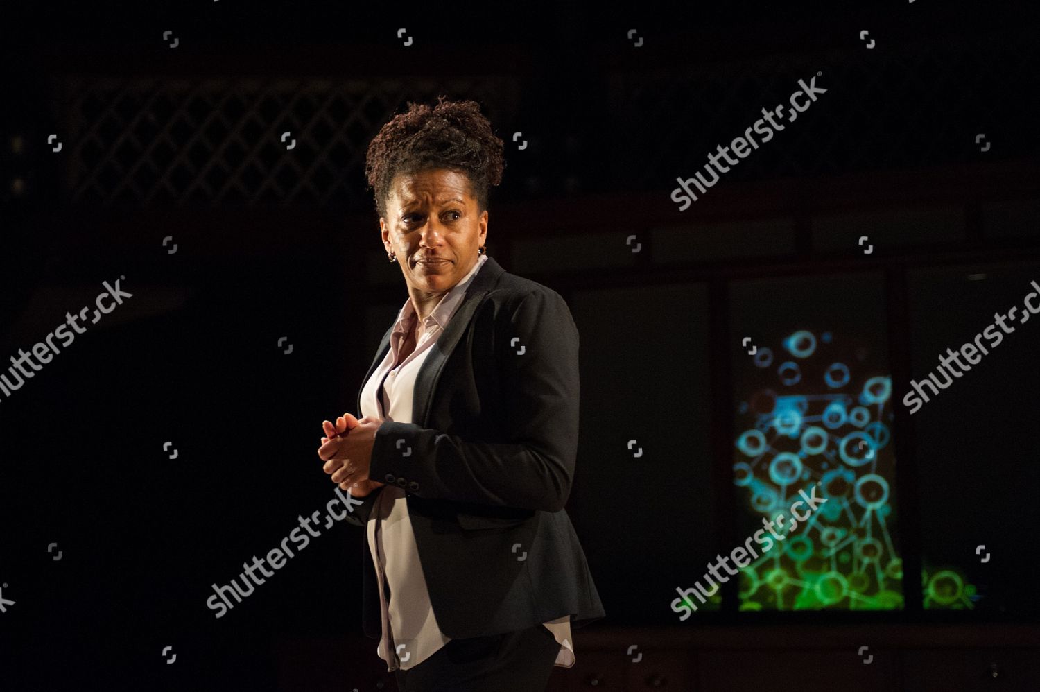 Clare Perkins Dr Loretta Pleasant Editorial Stock Photo - Stock Image ...