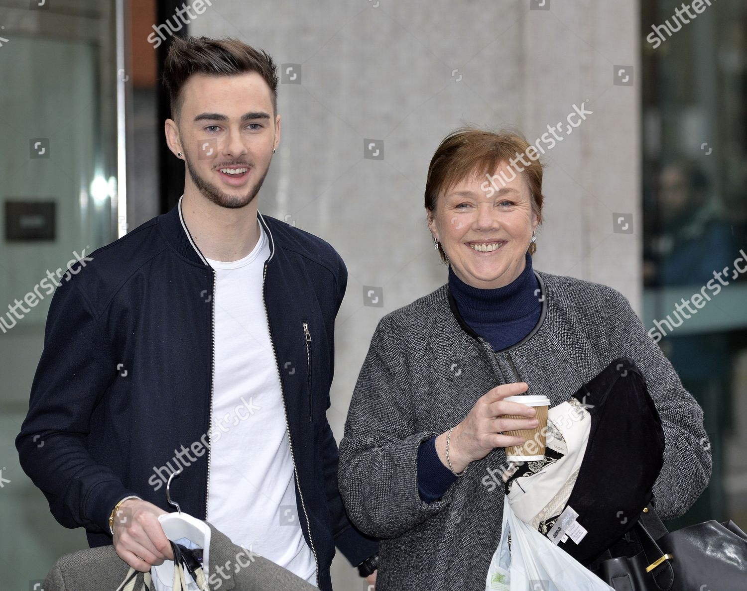 Pauline Quirke Son Charlie Quirke Editorial Stock Photo - Stock Image ...
