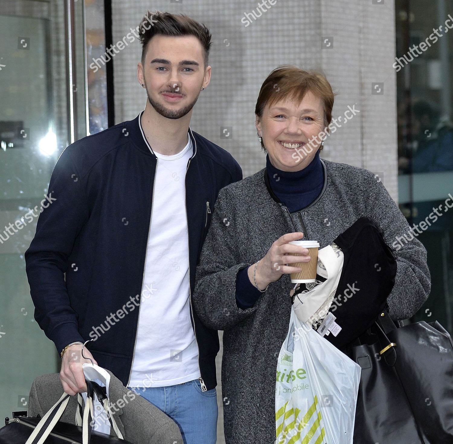 Pauline Quirke Son Charlie Quirke Editorial Stock Photo - Stock Image ...