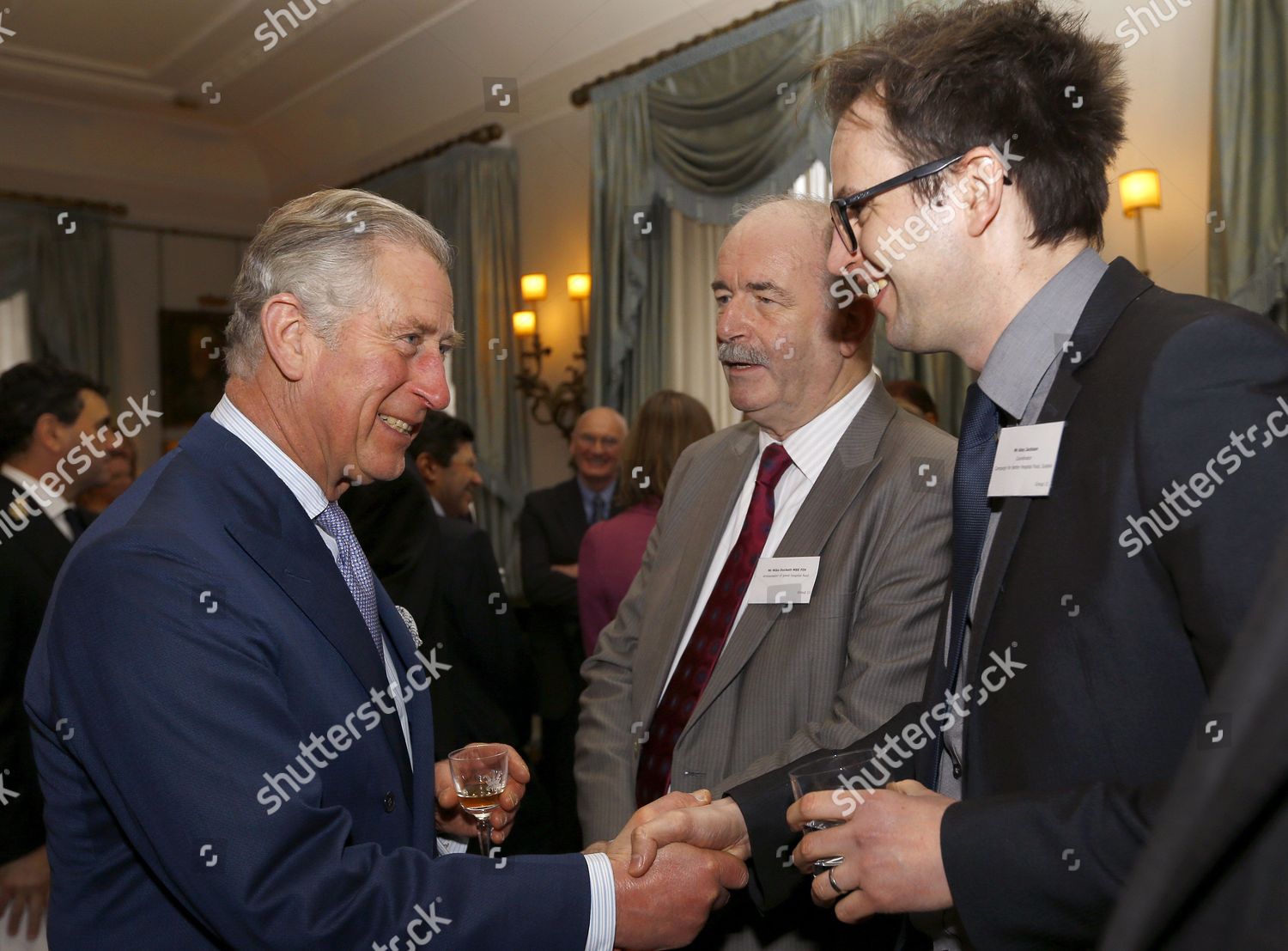 Prince Charles Meets Mike Duckett Ambassador Editorial Stock Photo ...