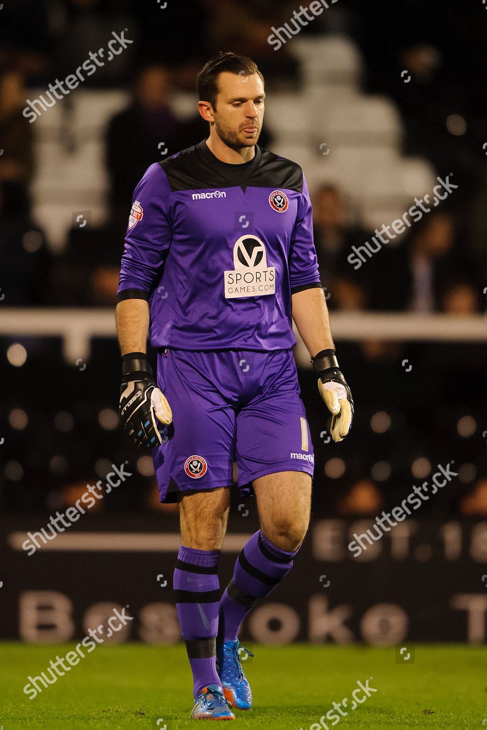 GOALKEEPER MARK HOWARD SHEFFIELD UNITED Editorial Stock Photo - Stock ...