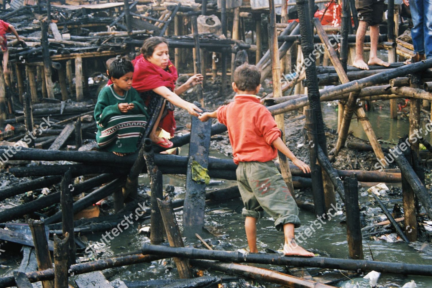 Slums Accommodation Housing Poor Urban Dwellers Editorial Stock Photo ...