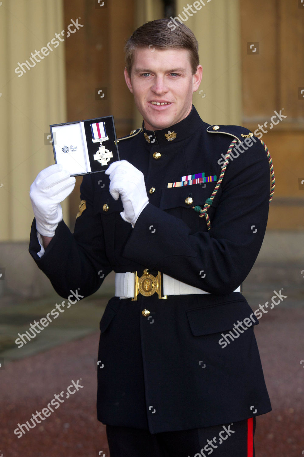 Corporal Josh Griffiths Mercian Regiment Received Editorial Stock Photo ...