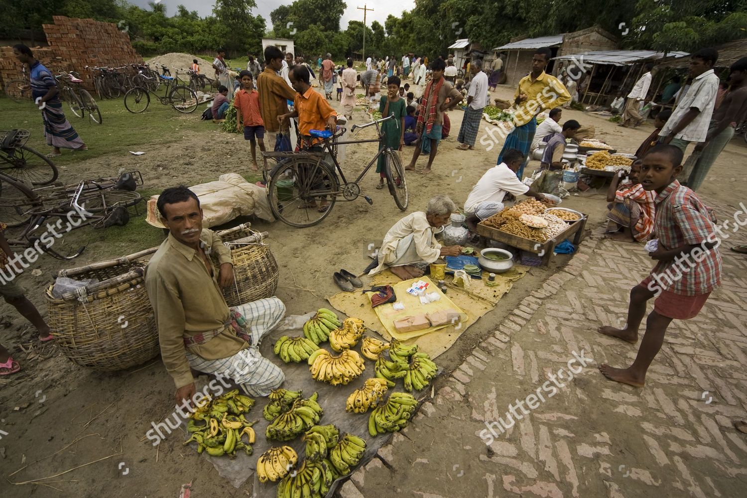 Village Market Meherpur Bangladesh Editorial Stock Photo - Stock Image ...