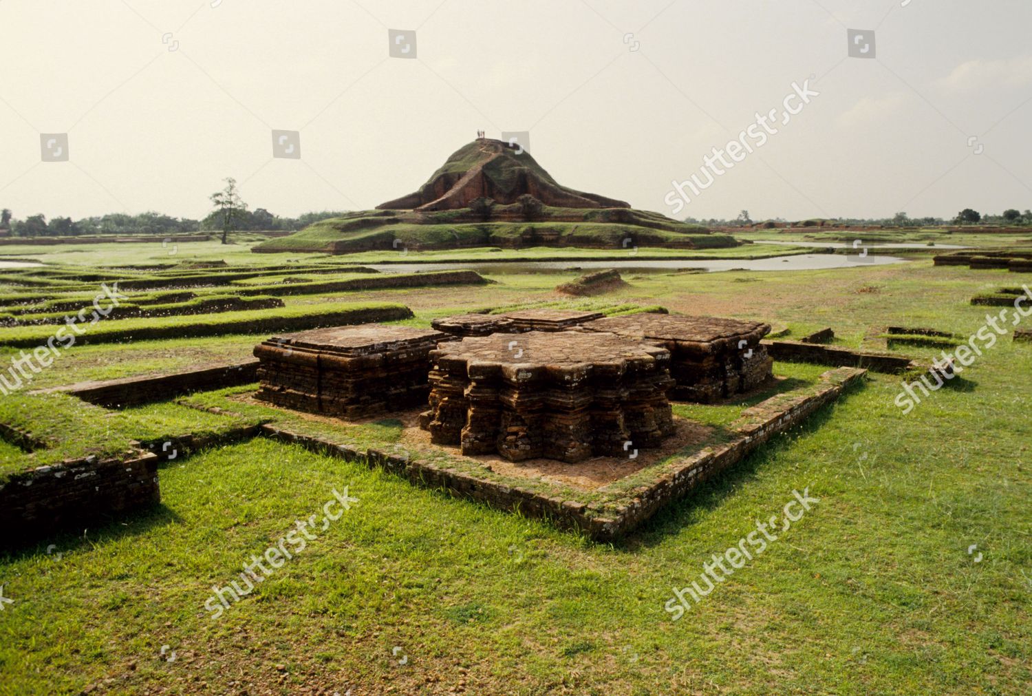 Paharpur Buddhist Monastery Tourist Attraction North Editorial Stock ...