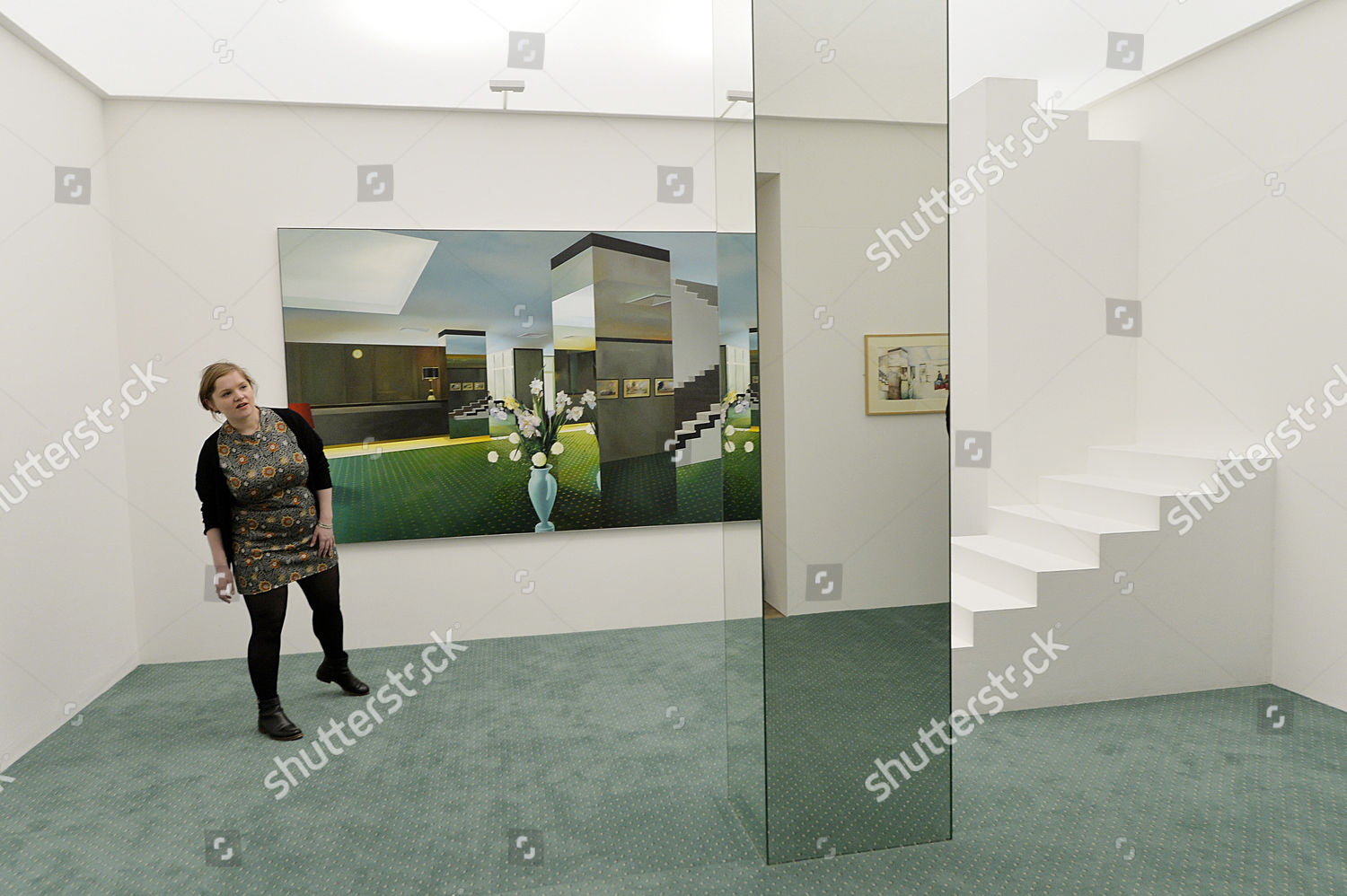 Installation Titled Lobby By Artist Richard Editorial Stock Photo ...